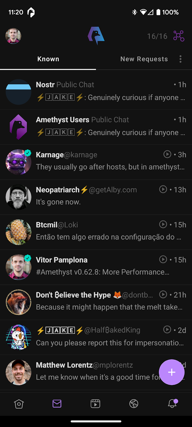 Amethyst - Nostr Client for Android